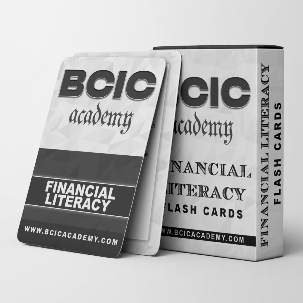 Young Adult Financial Literacy Flash Cards - Digital - BCIC Academy
